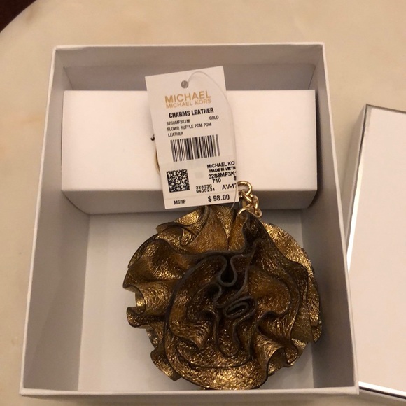 Michael Kors | Accessories | Nwt Mk Charms Leather | Poshmark